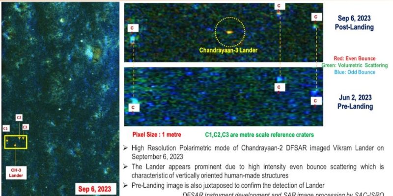 ISRO's Fascinating Snapshot: Chandrayaan-3 Lander Captured by ...