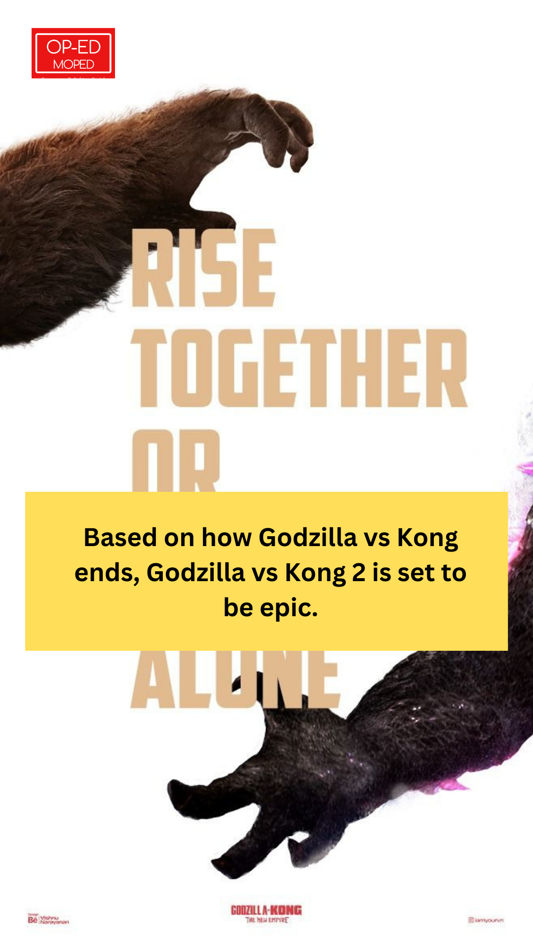 Godzilla 2024 Vs Vishnu Godzilla X Kong The New Empire Movie Review In