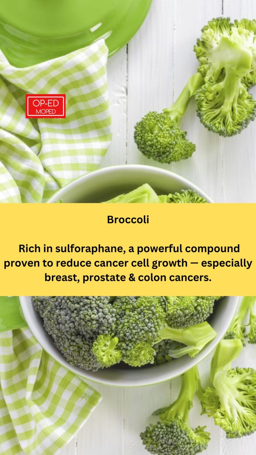 12 Best Anti-Cancer Foods to Eat Every Day for a Healthier Life - Op-Ed ...