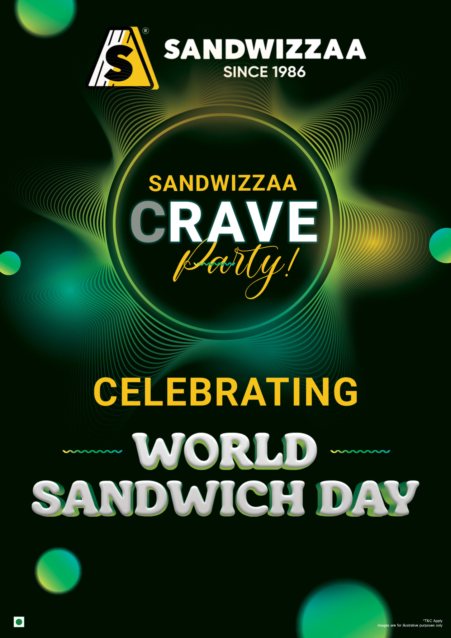Sandwizzaa cRAVE Party: Mumbai’s Iconic Sandwich Brand Celebrates World ...